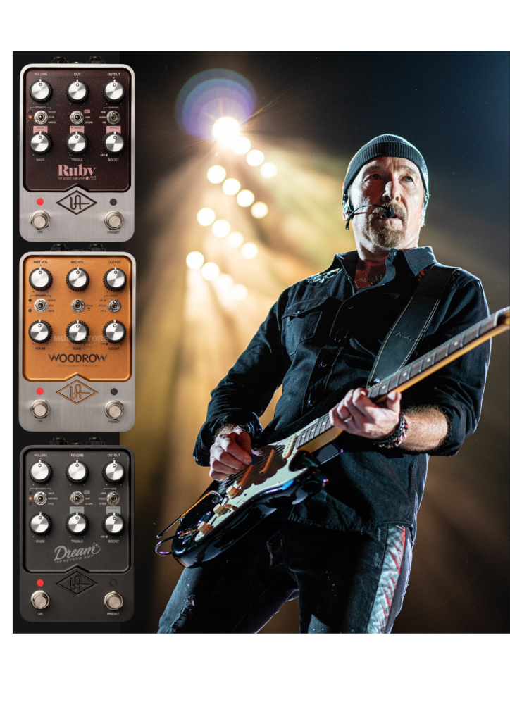 The Edge met les ayatollahs des lampes en PLS – GUITARE XTREME